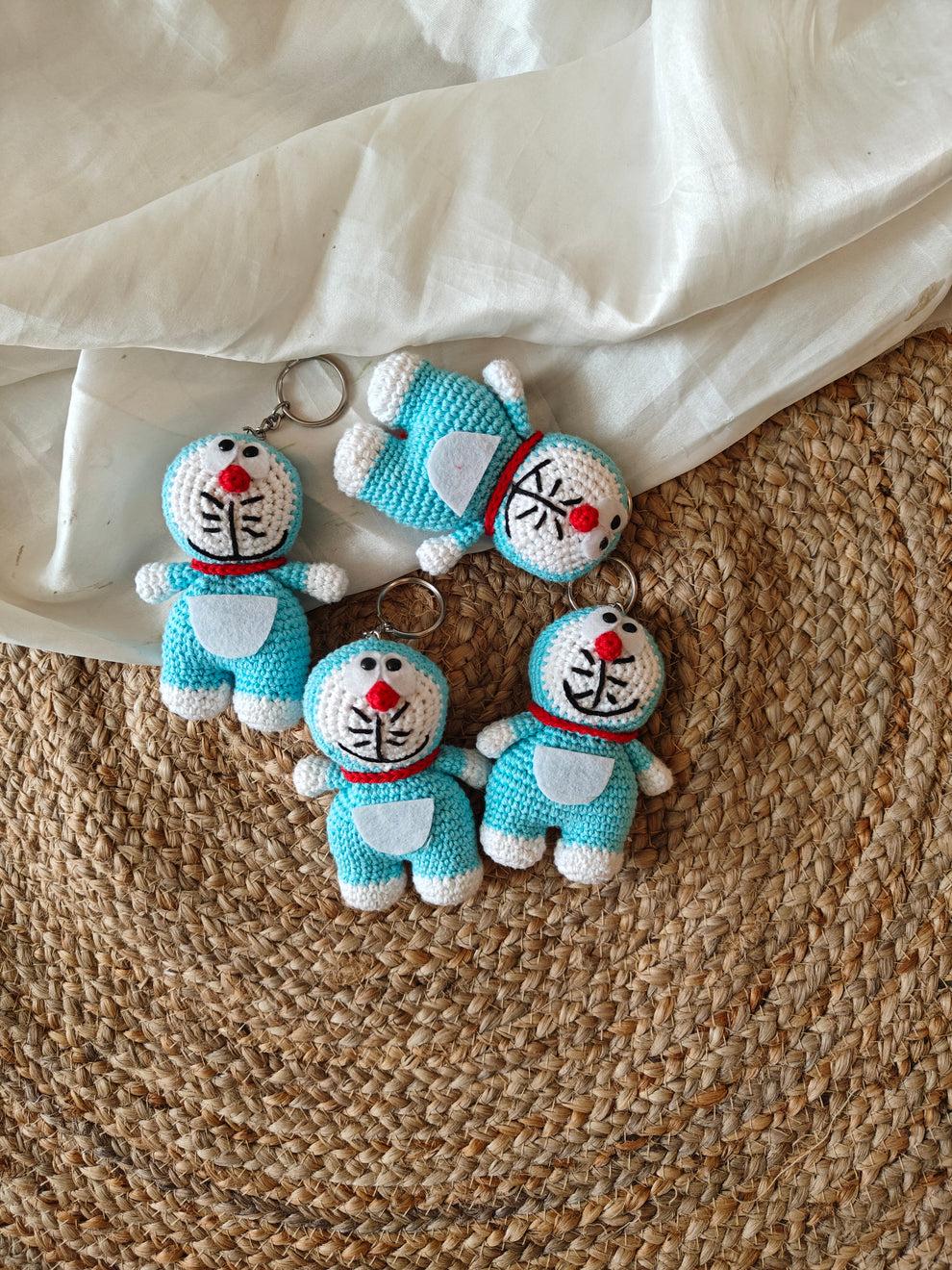 Doraemon keyring – Twisttheyarn